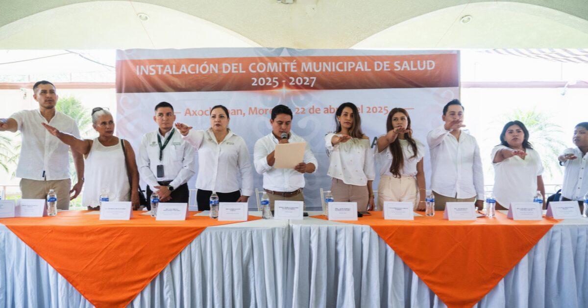 Instalan comité de salud en Axochiapan – Noticias de Cuautla